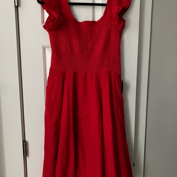 SHEEN | Dresses | Sheen Red Sleeveless Dress | Poshmark